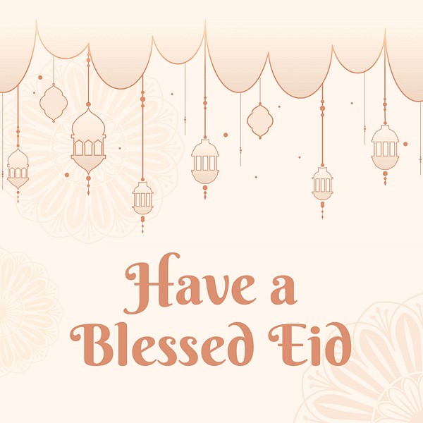 Eid Mubarak Facebook post template | Premium Editable Template - rawpixel