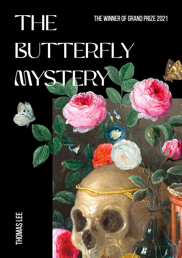Butterfly mystery book poster template | Premium Editable Template ...