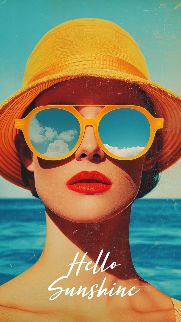 Hello sunshine Facebook story template | Premium Editable Template ...