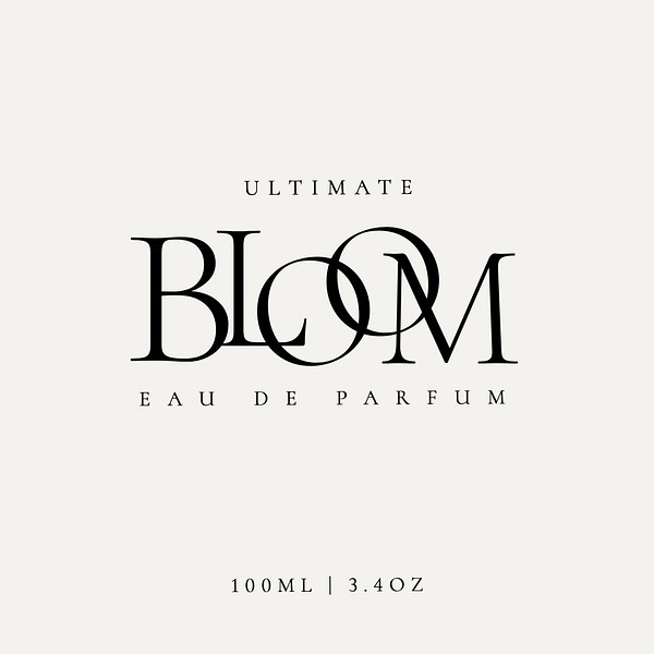 Perfume label template, editable business | Free Logo Maker - rawpixel