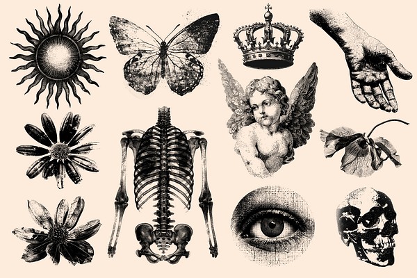 Editable photocopy design element set | Premium Editable Design - rawpixel