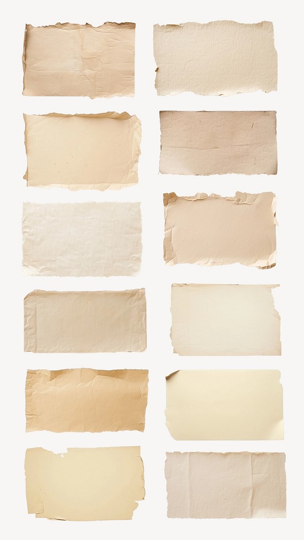 Editable beige torn paper design | Premium Editable Design - rawpixel