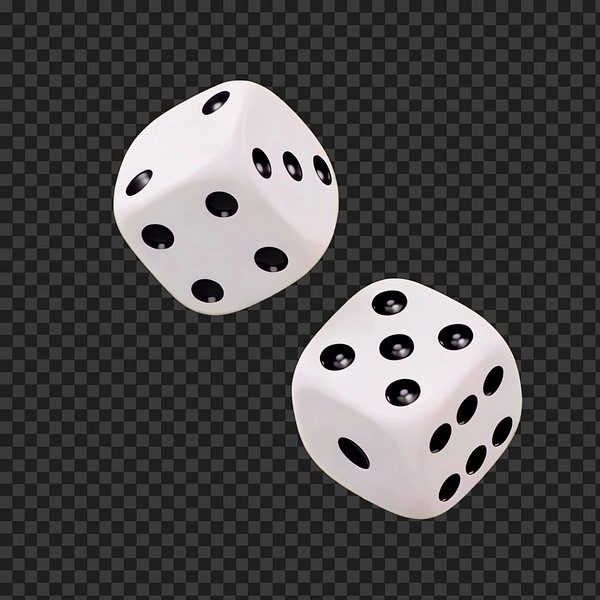 Floating dice blue animation isolated | Free Transparent Video - rawpixel