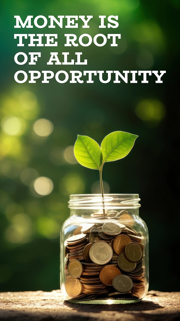 Finance quote mobile wallpaper template | Premium Photo - rawpixel