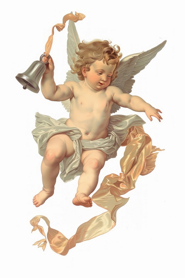 A cherub archangel person human. | Premium Photo Illustration - rawpixel