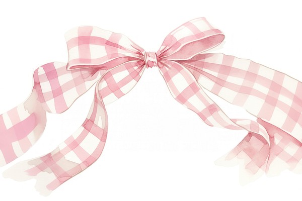 Pink coquette ribbon tied illustration | Free Photo Illustration - rawpixel