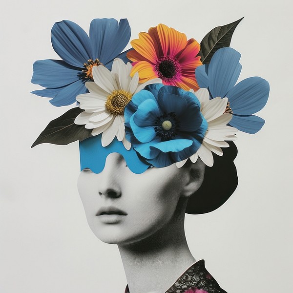 Cut paper collage statue art | Premium Photo Illustration - rawpixel