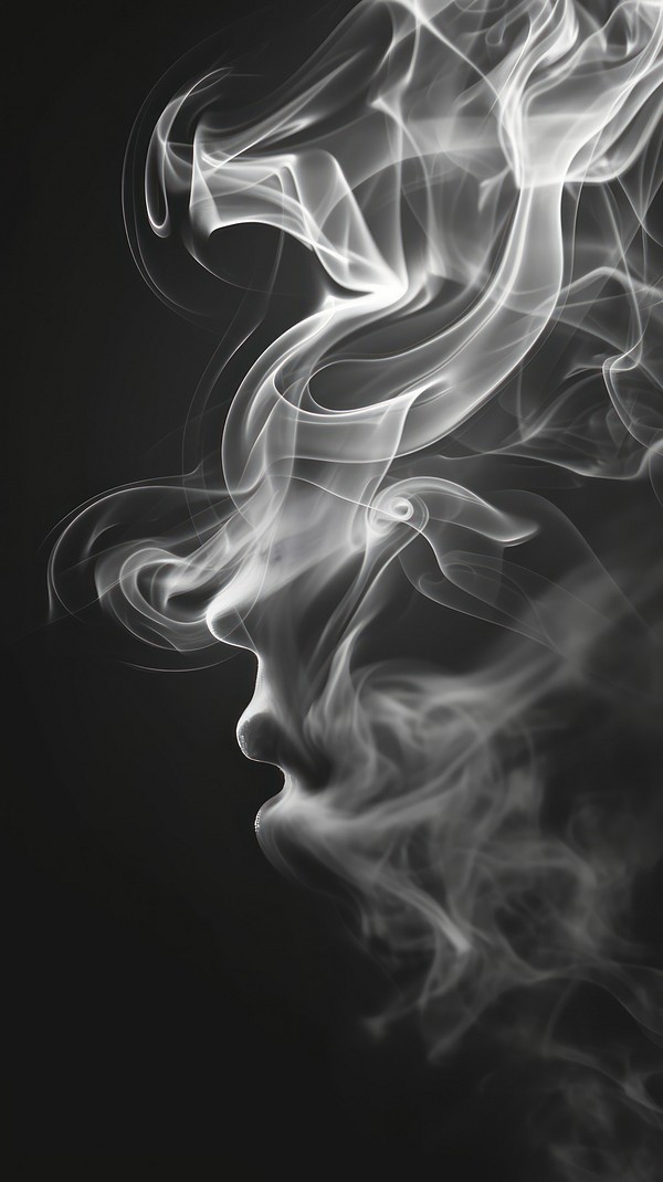 Smoke abstract backgrounds monochrome. | Free Photo Illustration - rawpixel