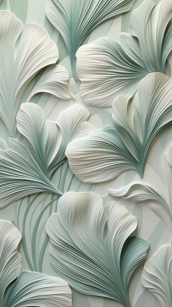 Botanical bas relief pattern art | Free Photo - rawpixel