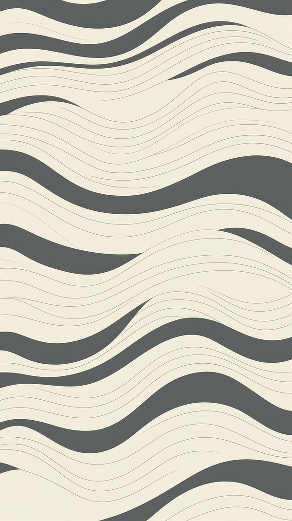 Wave wallpaper pattern line. AI | Premium Photo Illustration - rawpixel