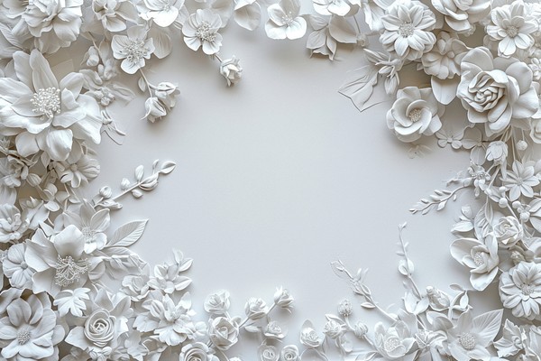 Bas-relief floral frame sculpture texture | Premium Photo - rawpixel