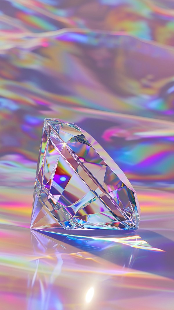 cute diamond backgrounds gemstone jewelry. | Free Photo Illustration ...
