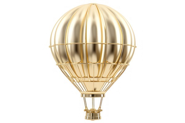Balloon aircraft lamp gold | Premium Photo Illustration - rawpixel