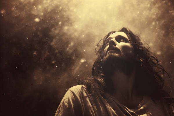 Jesus christ star sky portrait | Premium Photo - rawpixel