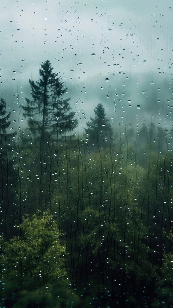 Rain scene forest land landscape | Premium Photo - rawpixel
