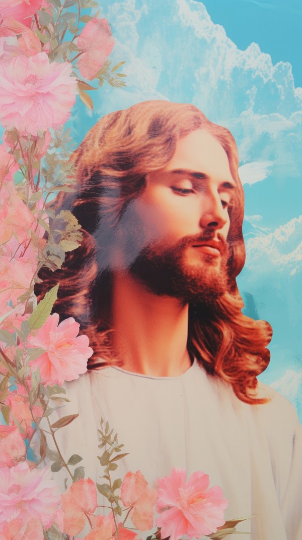 Jesus craft collage art portrait | Premium Photo Illustration - rawpixel