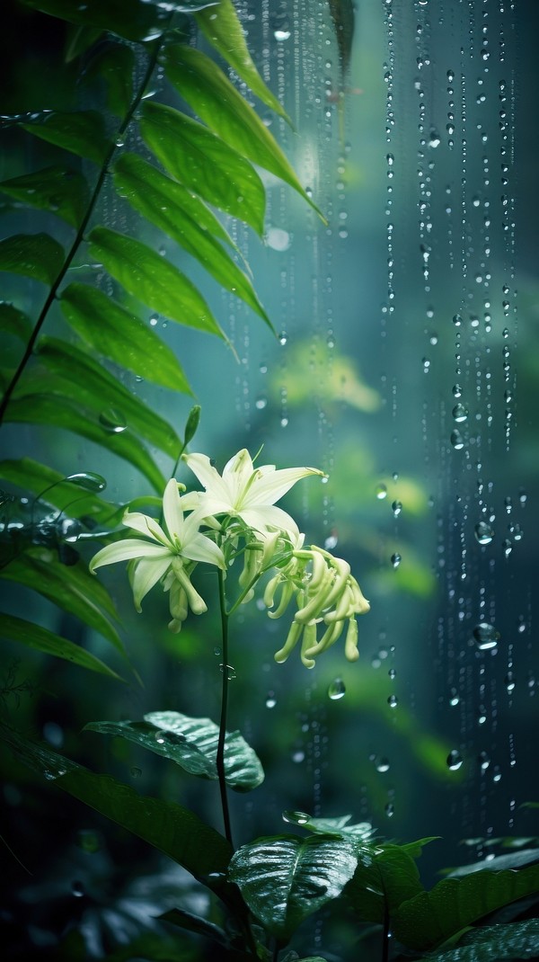 rain scene plant vegetation outdoors | Premium Photo - rawpixel