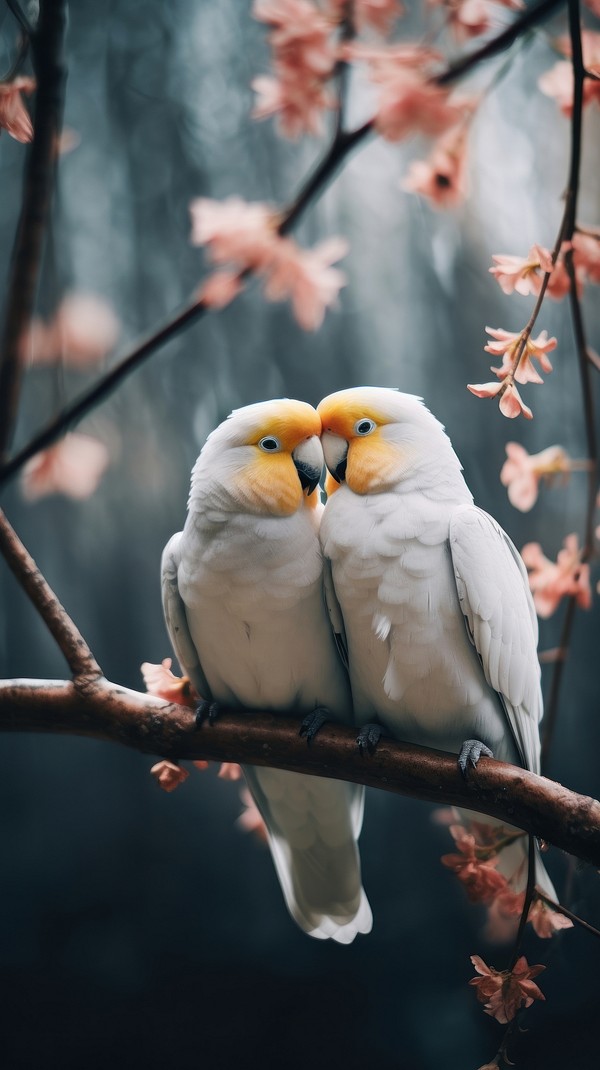 couple love bird animal parrot | Premium Photo - rawpixel