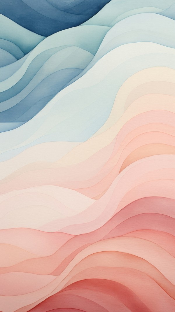 Ombre color wave abstract pattern | Premium Photo Illustration - rawpixel