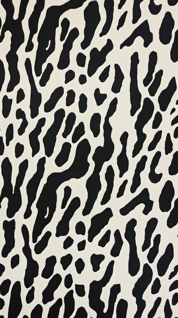 Cow print pattern textured black | Free Photo Illustration - rawpixel