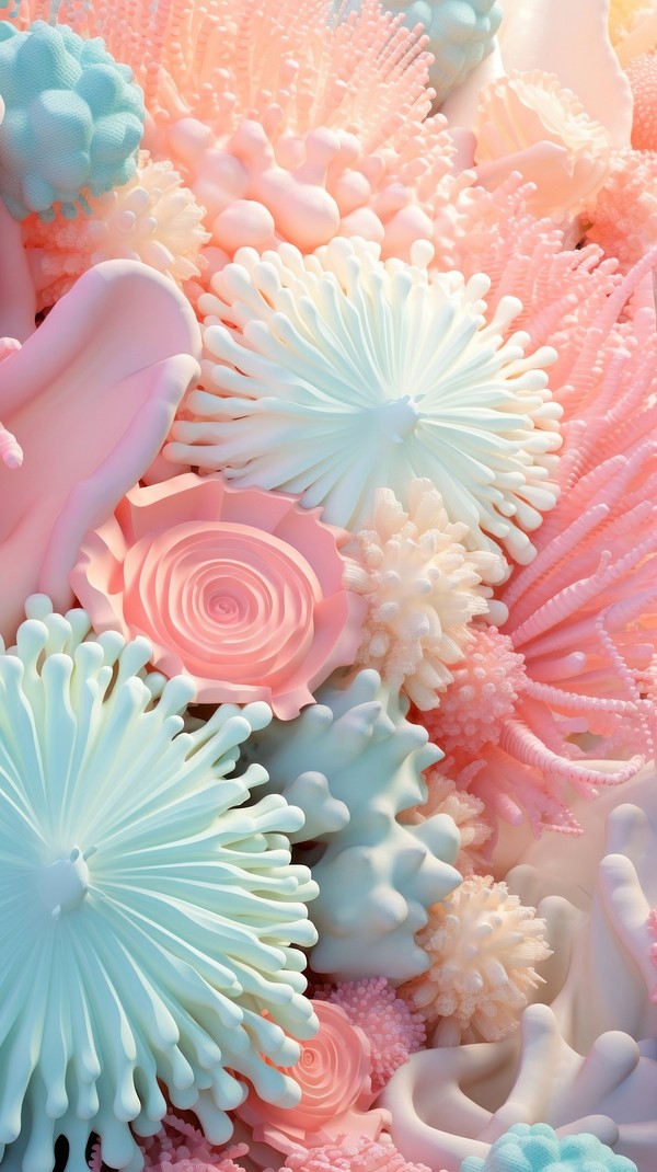 Corals icing food confectionery. | Free Photo Illustration - rawpixel