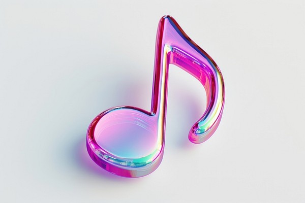 Simple music note icon white | Free Photo Illustration - rawpixel