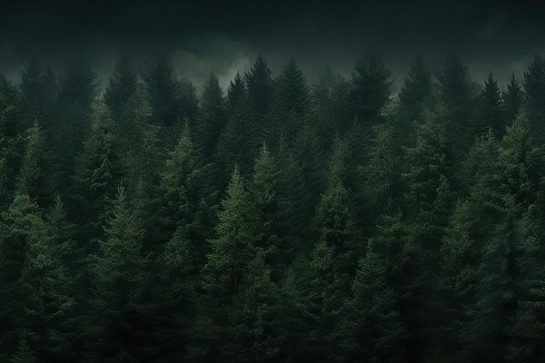 Deep pine forest background backgrounds | Premium Photo - rawpixel