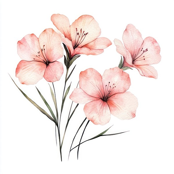 Aesthetic spring Azalea flower flowers | Free Photo Illustration - rawpixel