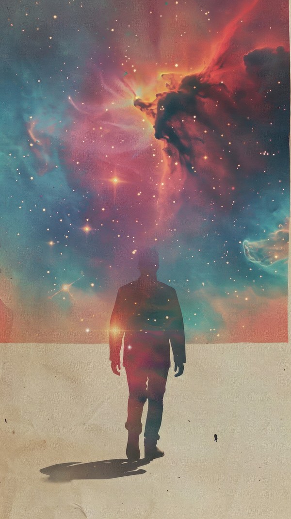 Empty galaxy universe space art. | Free Photo Illustration - rawpixel