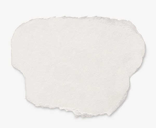 White ripped paper cut shape | Premium PSD - rawpixel
