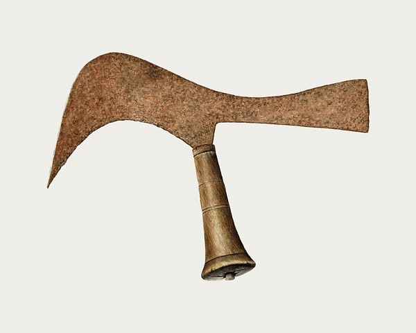 Vintage Adze psd illustration, remixed | Premium PSD - rawpixel