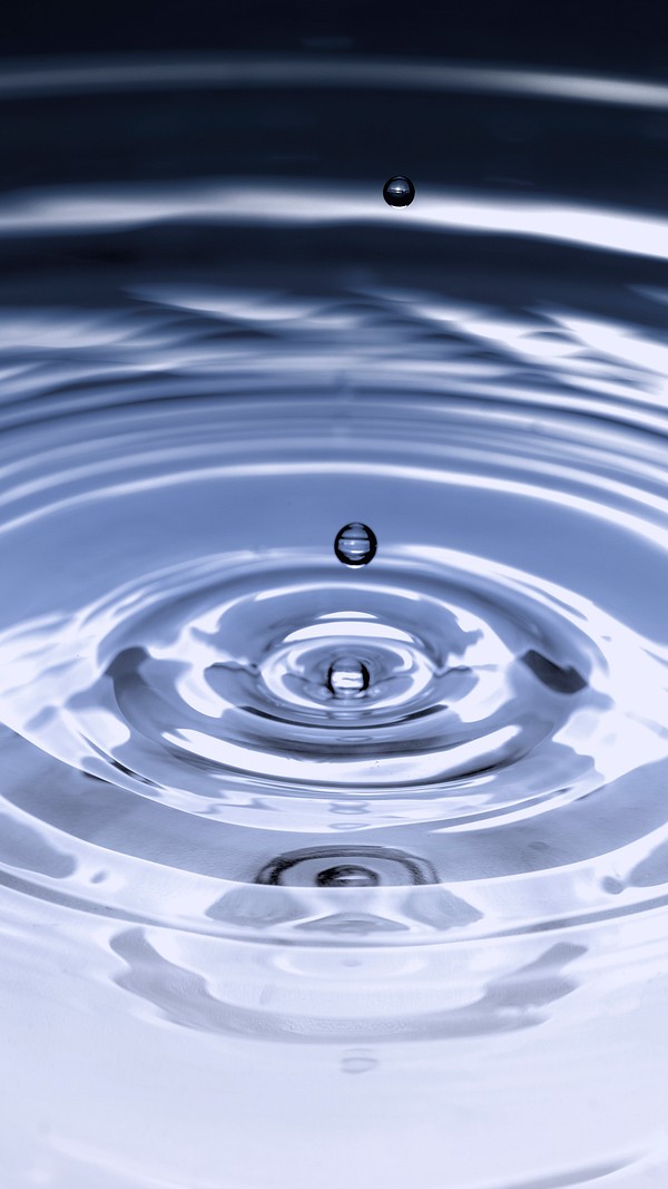 Water texture mobile wallpaper, dripping | Free Photo - rawpixel