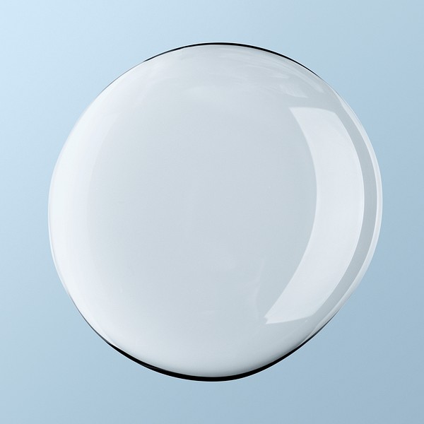 Water bubble round shape psd | Premium PSD - rawpixel