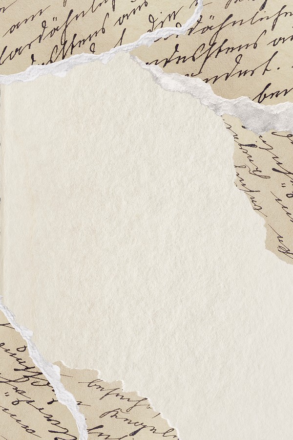 Vintage paper frame background, ephemera | Premium PSD - rawpixel