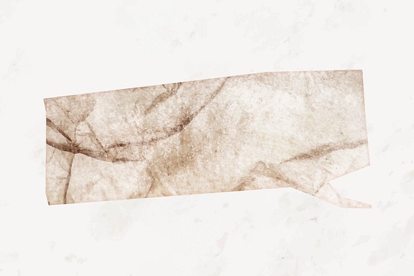 Brown shape sticker, aesthetic journal | Premium Vector - rawpixel