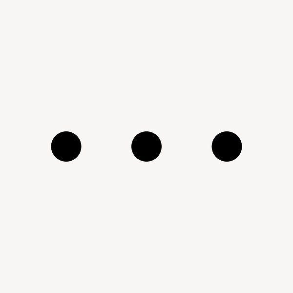 3 Dots loading web icon | Free PSD - rawpixel