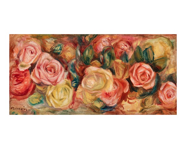 Pierre-Auguste Renoir roses art print, | Premium Photo - rawpixel