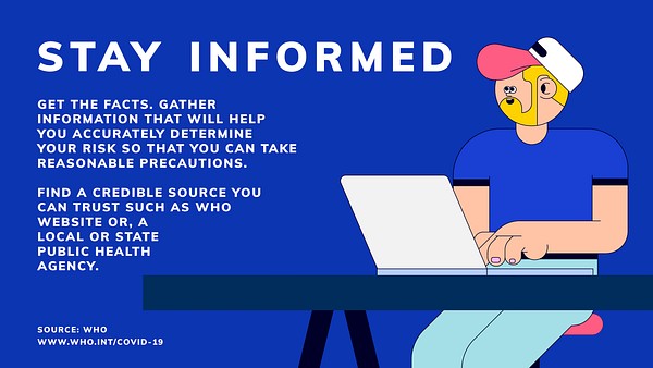 Stay informed and get the facts | Free Vector - rawpixel