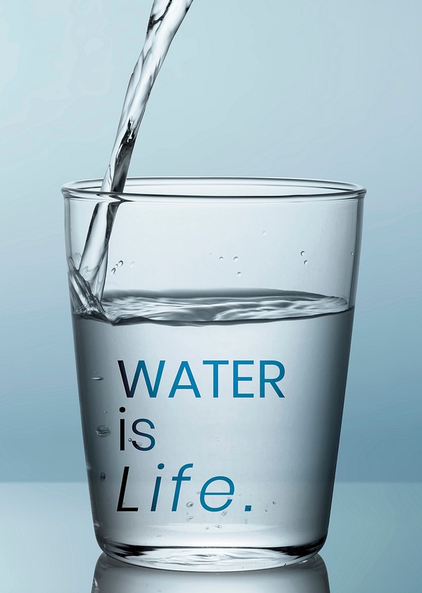 Water is life poster template | Premium Vector Template - rawpixel