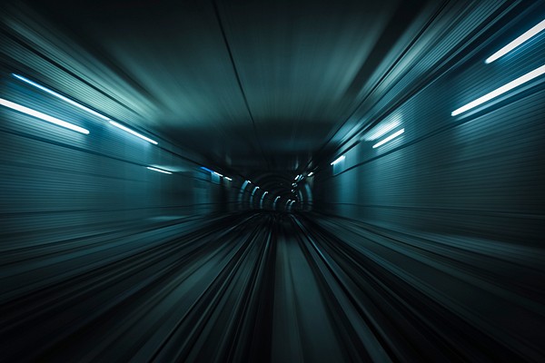 Underground train track. Original public | Free Photo - rawpixel
