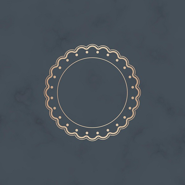 Golden vintage label design vector | Premium Vector - rawpixel