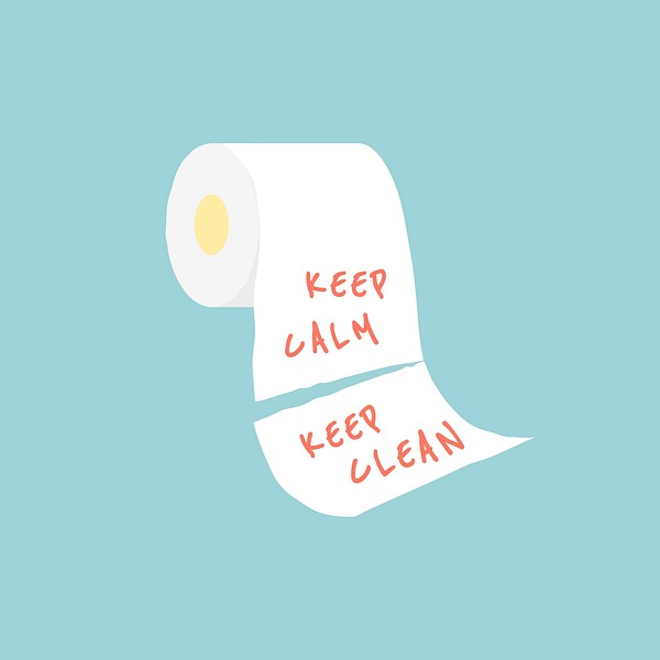 Keep calm, keep clean coronavirus | Free Vector - rawpixel