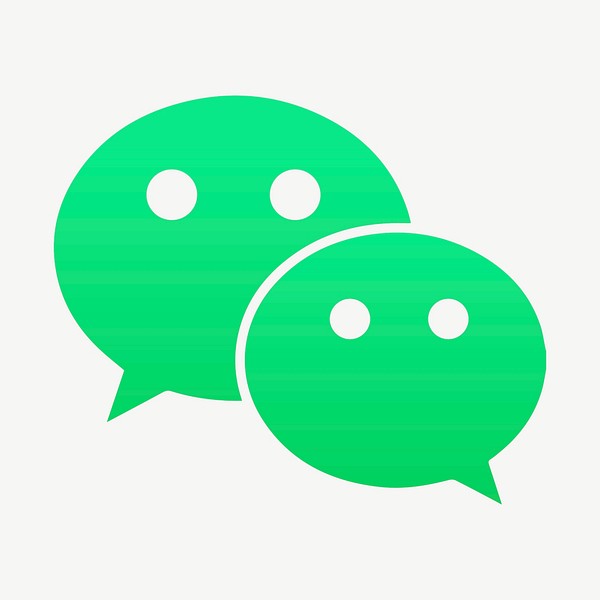WeChat vector social media icon. | Premium Vector - rawpixel