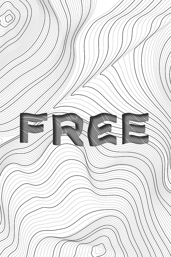 Dark gray free word typography | Free Photo - rawpixel