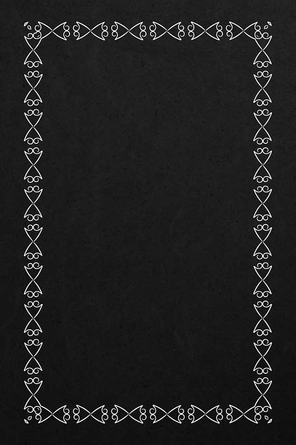 Vintage ornamental decorative frame black | Premium PSD - rawpixel