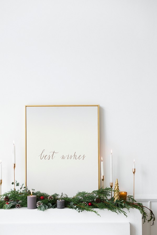 Best wishes golden frame | Premium Photo - rawpixel