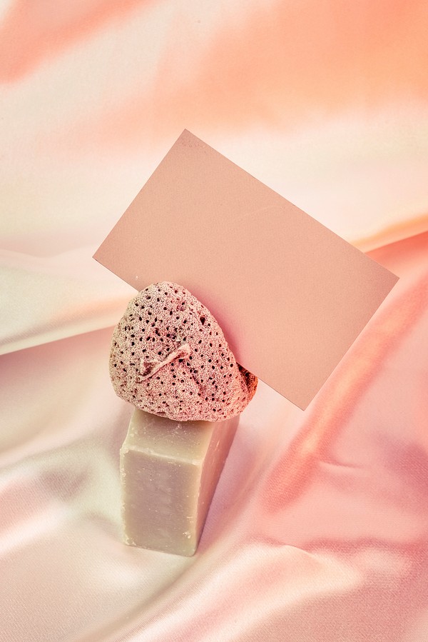 Pink name card design element | Premium Photo - rawpixel