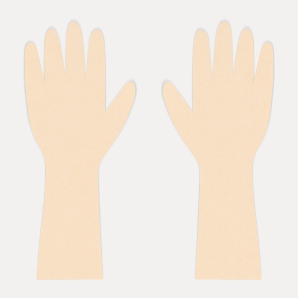 Pair raised human hands mockup | Premium PSD - rawpixel