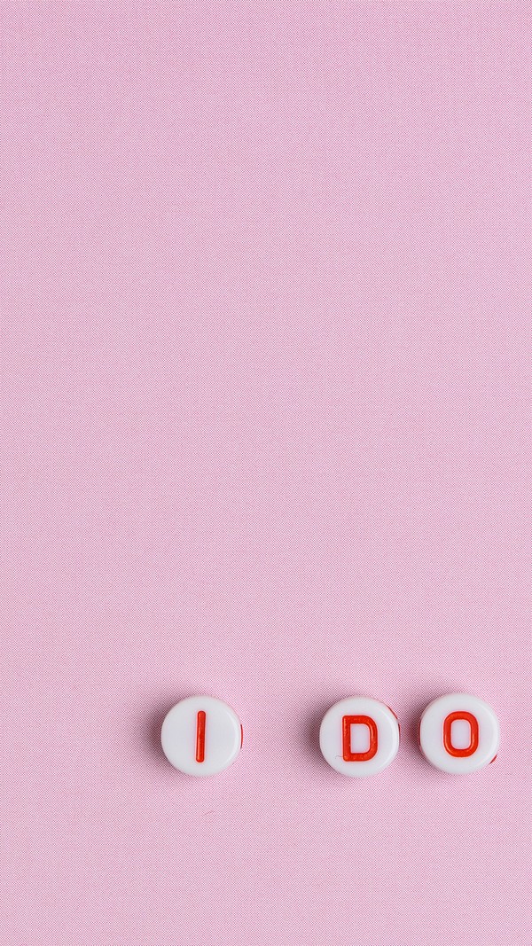 I DO word typography alphabet | Free Photo - rawpixel