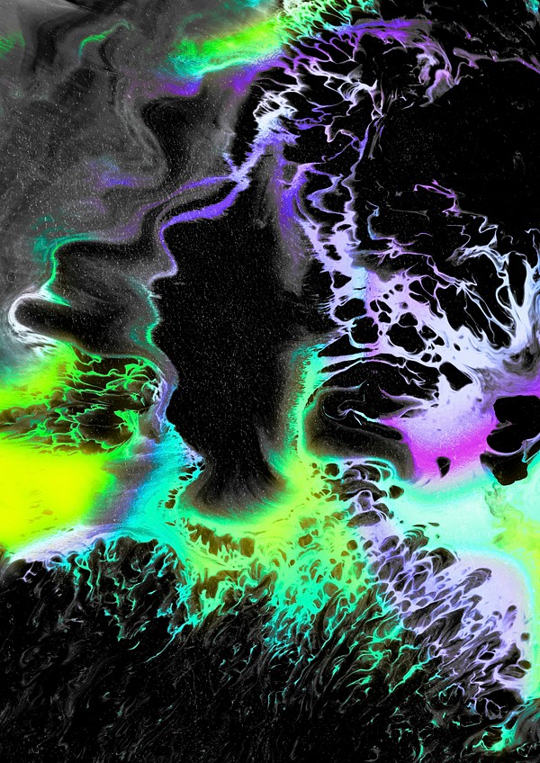 Vibrant neon colorful liquid background | Premium Photo - rawpixel